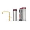 Quooker PRO3-CUBE Fusion-Square Goud - Kokendwaterkranen.com